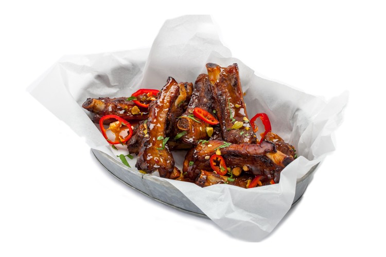 Ken's Foodservice | Crispy Texas Blue Ribbon Barbecue Riblets