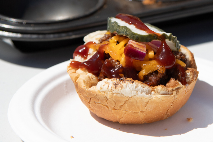 BBQ Cheeseburger Cups | Sweet Baby Ray’s