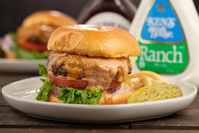 Chipotle BBQ Ranch Burger | Sweet Baby Ray’s