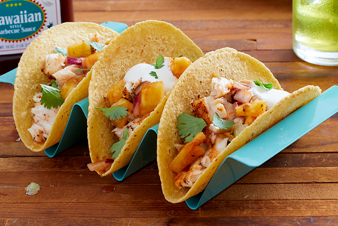 Hawaiian BBQ Mahi-mahi Tacos | Sweet Baby Ray’s