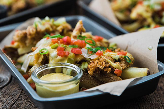 Loaded Fried Chicken Fries | Sweet Baby Ray’s