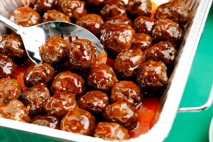 Sweet Chili Meatballs | Sweet Baby Ray’s