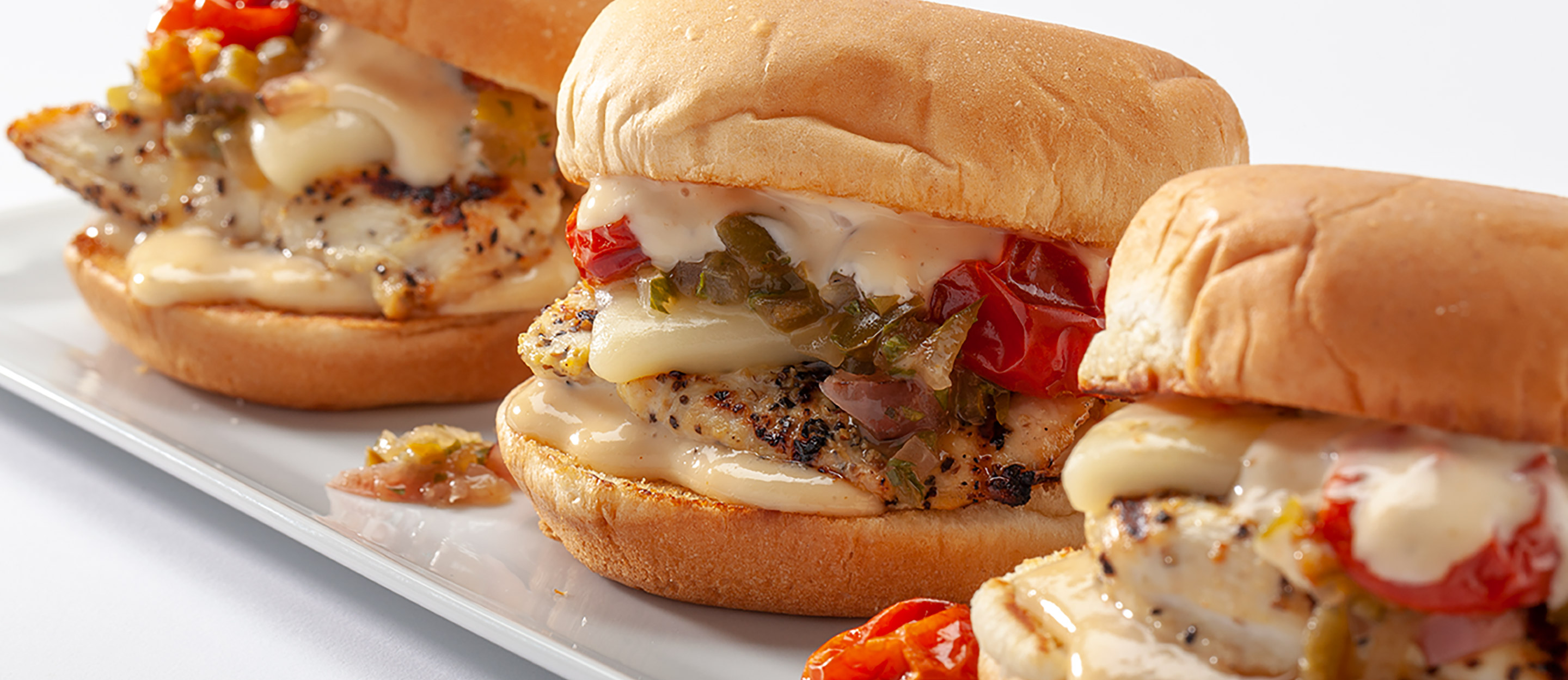 Grilled Italian Chicken Sliders