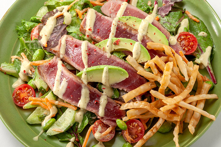 Seared Ahi Tuna & Avocado Salad